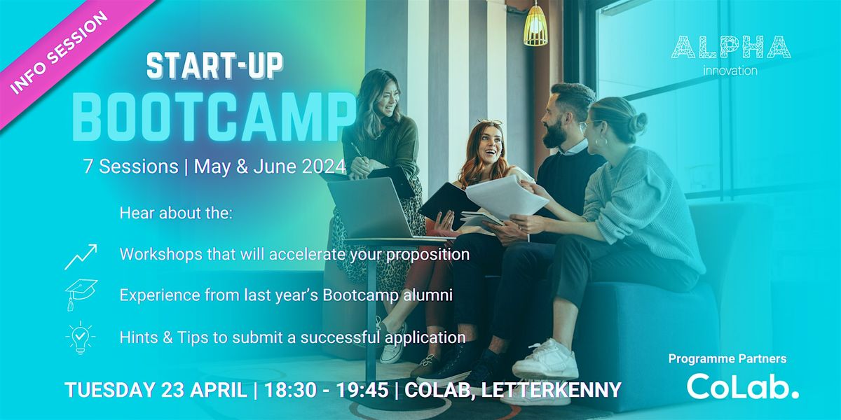 ALPHA Innovation Startup Bootcamp Information Session, Colab ATU ...