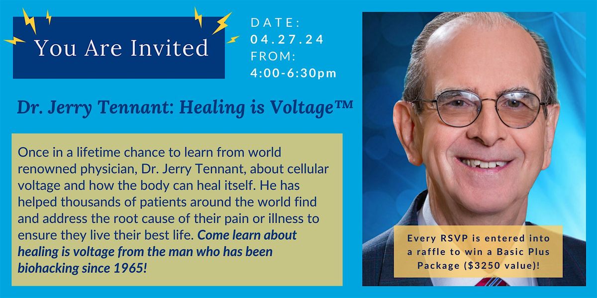 Exclusive Live Q&A with Dr. Jerry Tennant (pioneer of Healing is ...