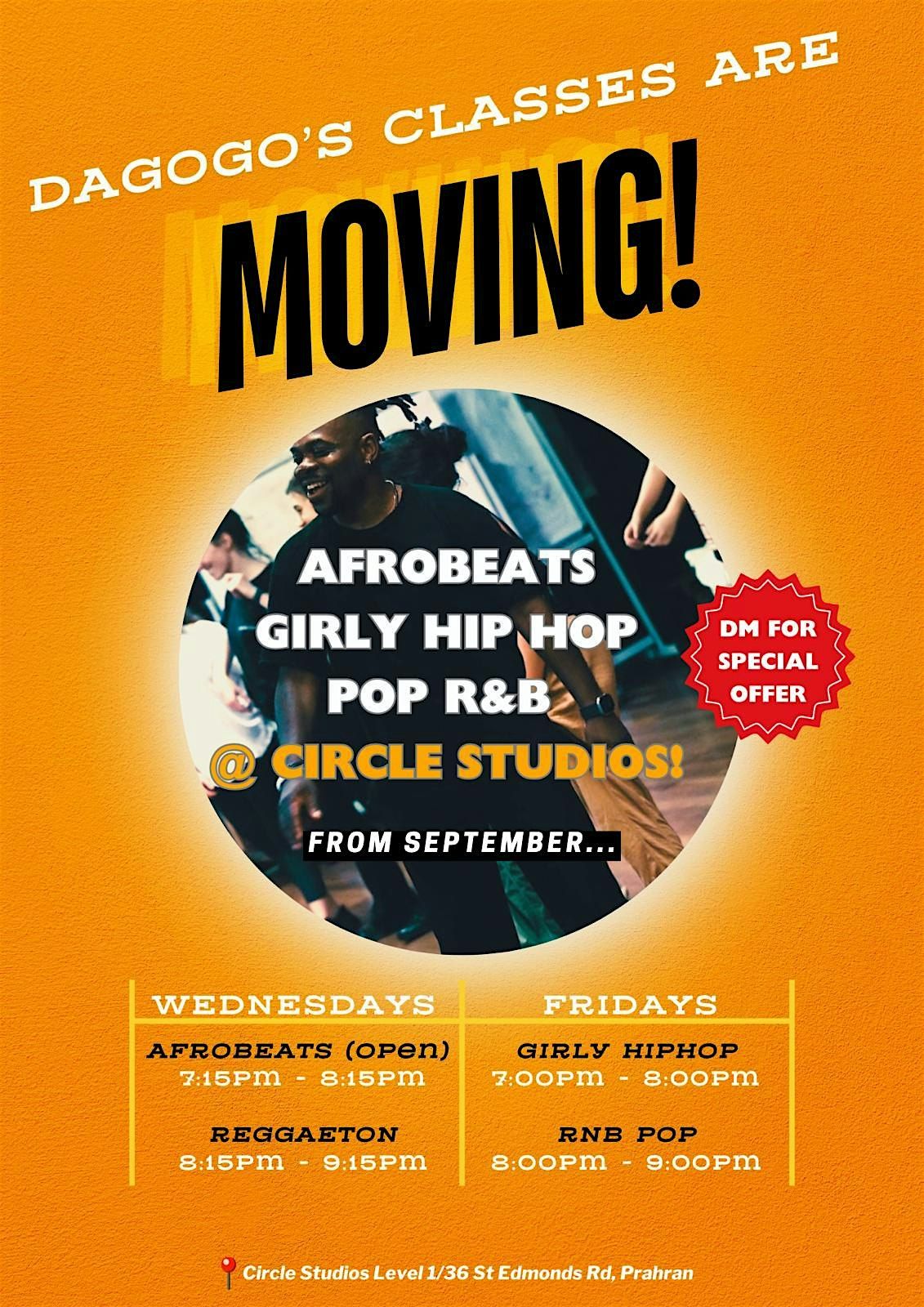 Dance with Dagogo @ Circle Afro / Reggaeton Wednesday and Hip Hop ...