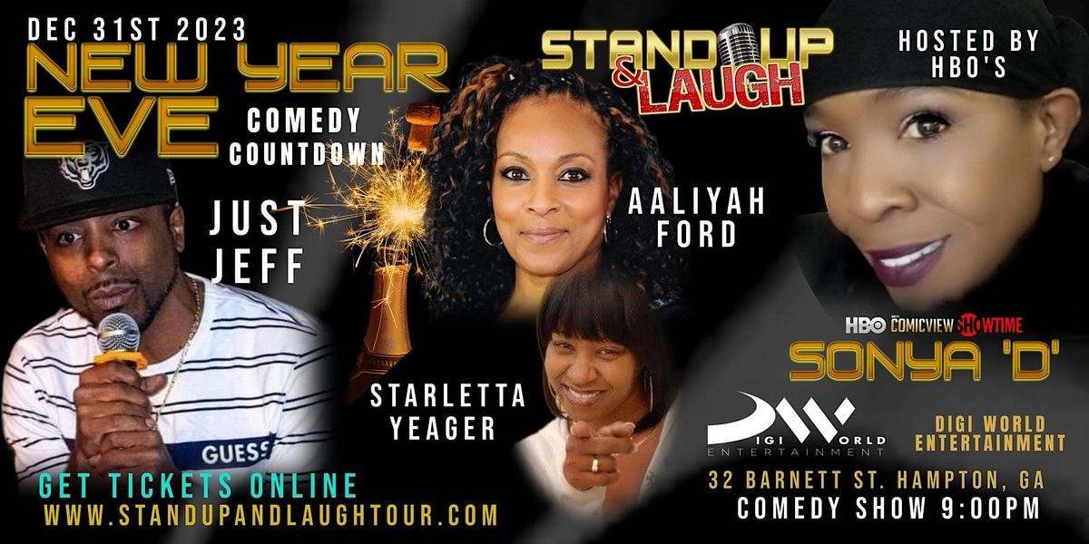 New Years Eve Comedy Jam - Hampton, GA, DigiWorld : Film Production ...