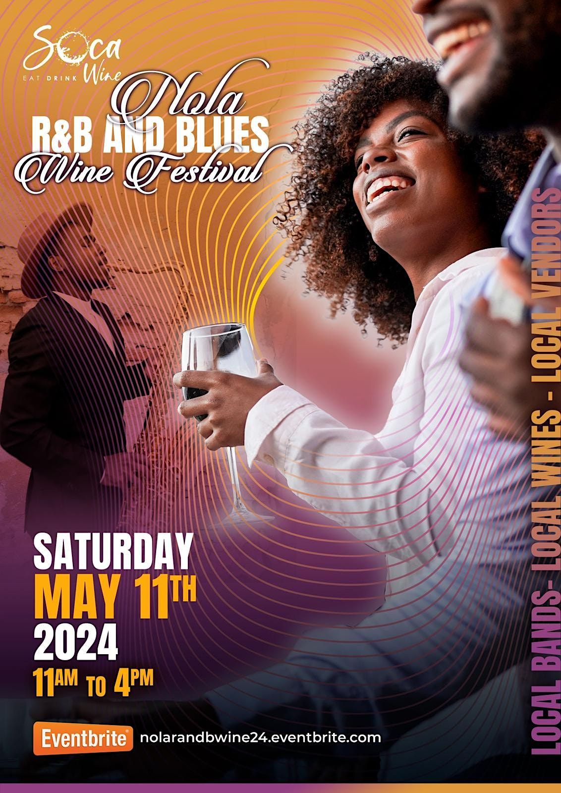 NOLA R&B and Blues Wine Food & Music Festival, Culture Park, New ...