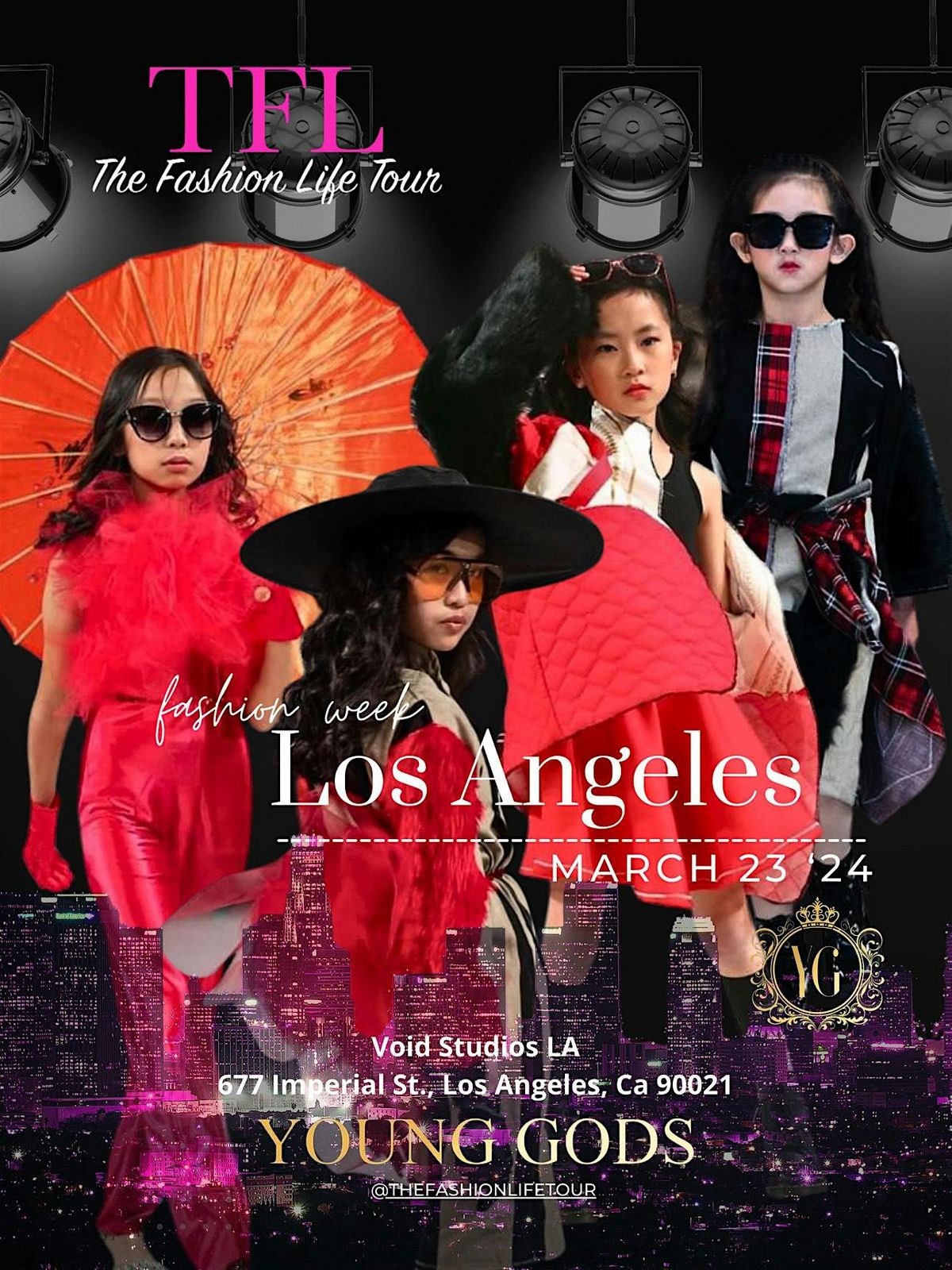 LOS ANGELAS FASHION WEEK, Void Studios, Los Angeles, 23 March 2024 ...