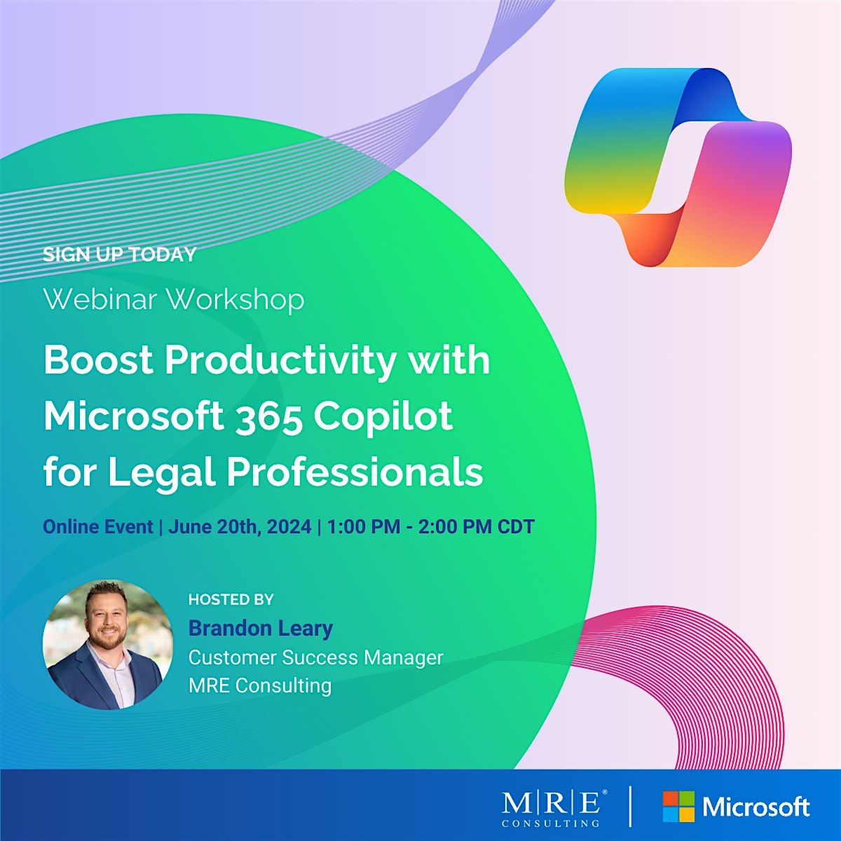 Boost Productivity with Microsoft 365 Copilot for Legal Professionals, June 20 2024 | Online ...