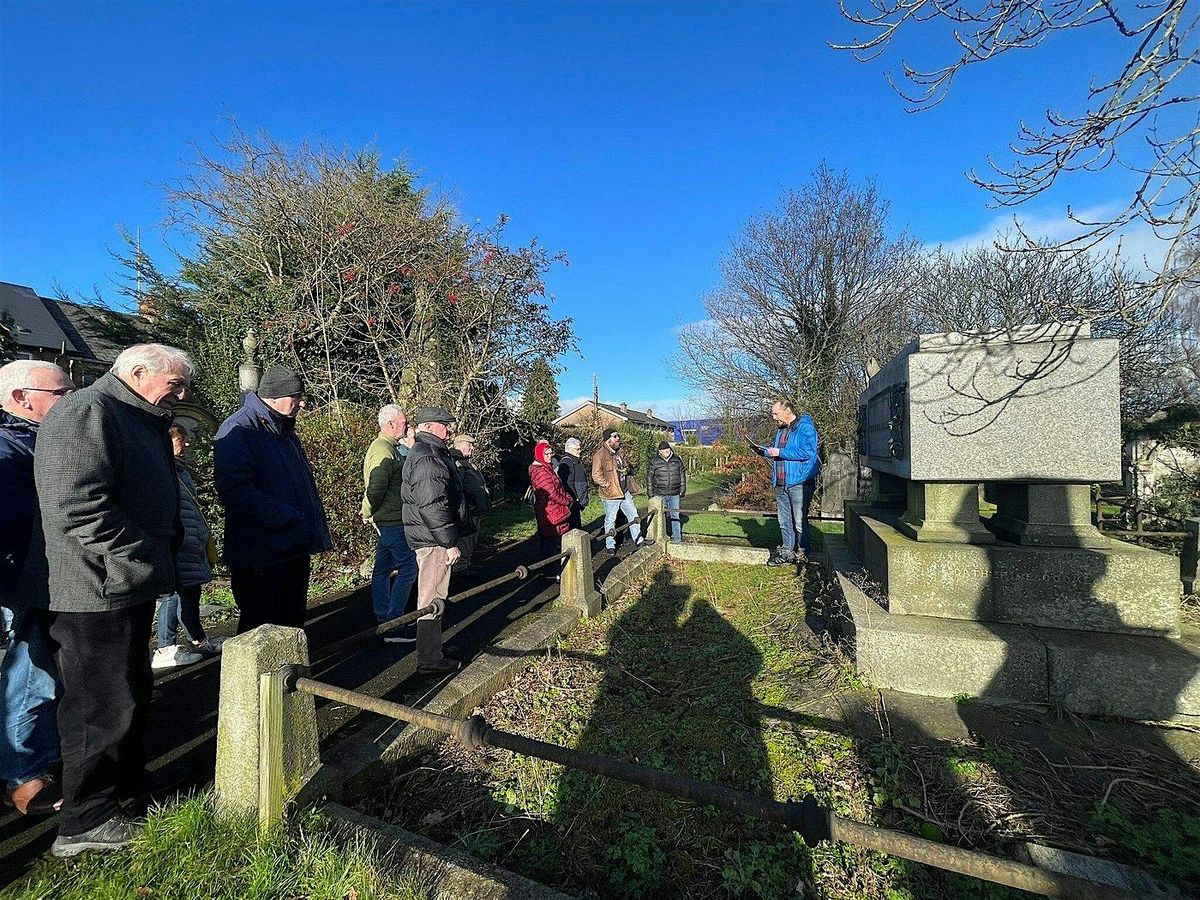 Balmoral Cemetery walking tour, Balmoral Cemetery, Belfast, 23 June ...