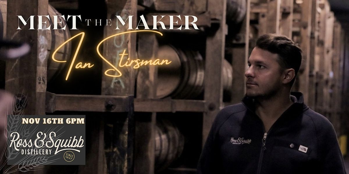 Meet the Maker: Ian Stirsman, The Century Bar, Dayton, 16 November 2023 ...