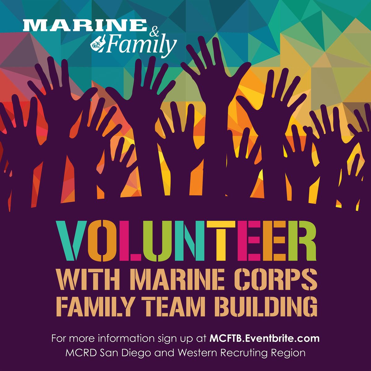 VOLUNTEERING EVENT - Family Day Volunteers, Thursday April 4, MCRD- San ...
