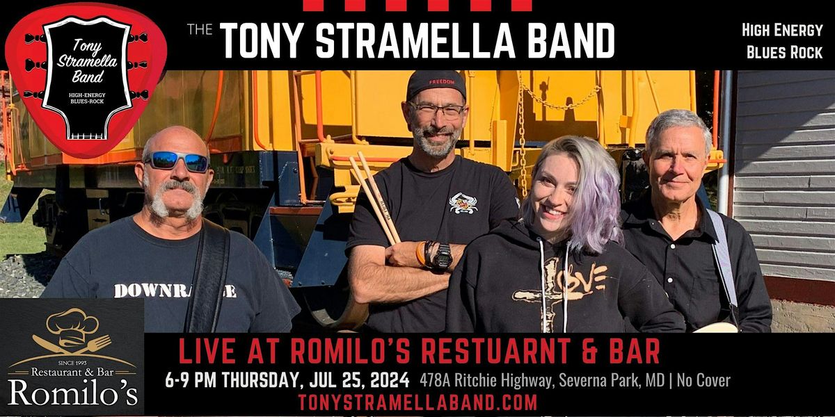 Tony Stramella Band Live at Romilos Restaurant & Bar, Romilo's ...