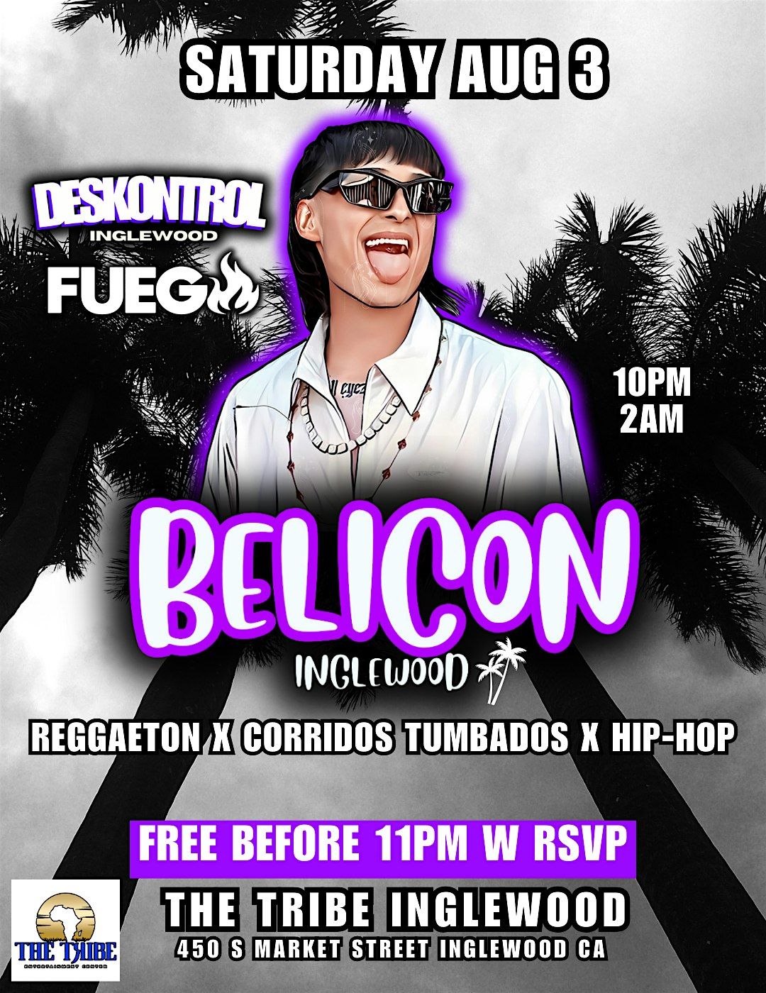 BELICON PARTY INGLEWOOD, THE TRIBE ENTERTAINMENT CENTER, Inglewood, 3 ...