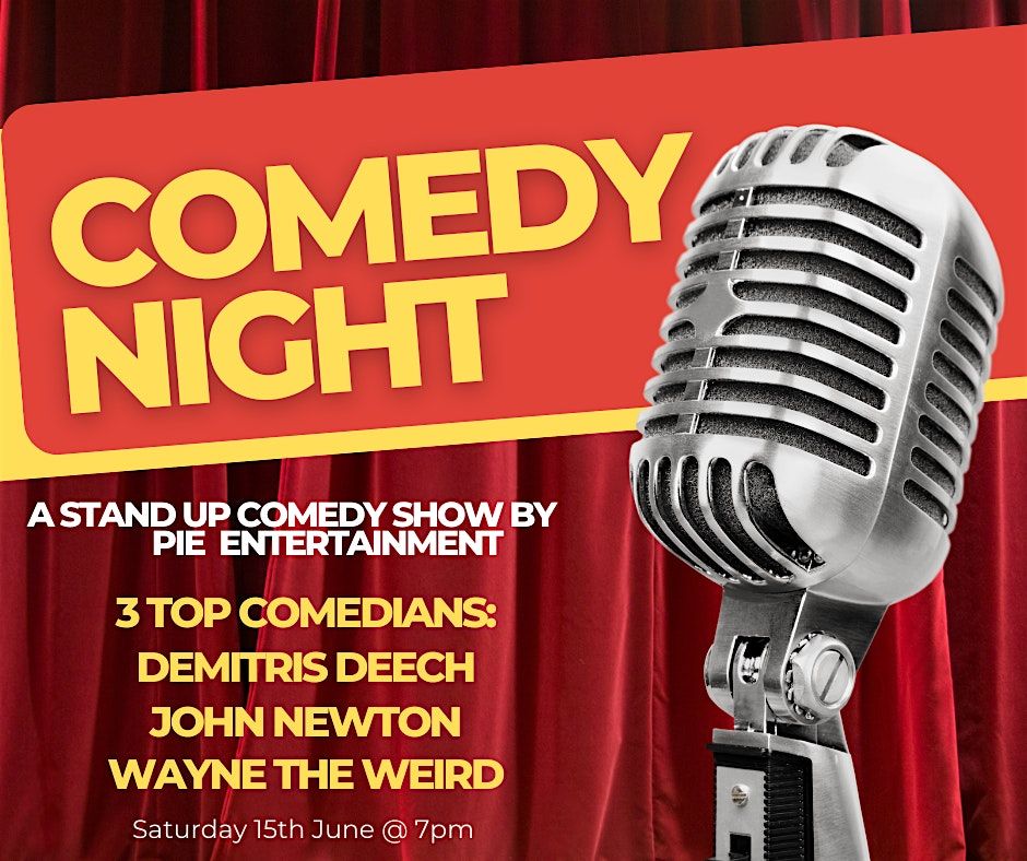 Comedy Night, Bridgewood Manor Hotel & Spa, Chatham, 15 June 2024 ...