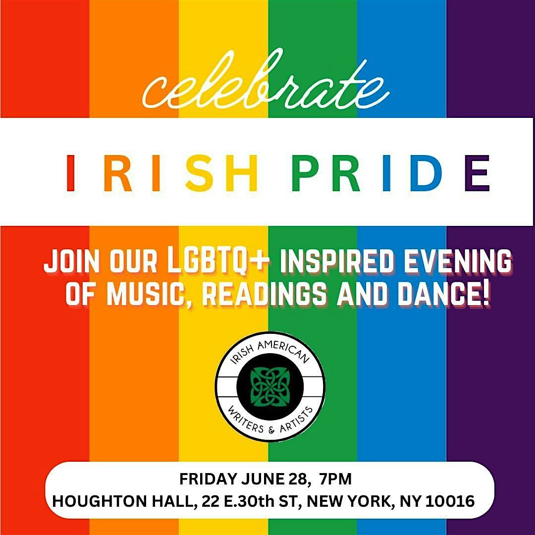 Irish American Writers & Artists Pride Salon Event, Houghton Hall Arts ...