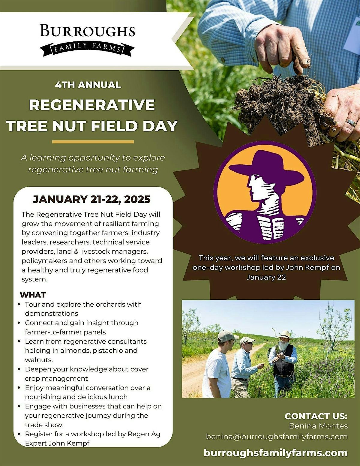 2025 Regenerative Tree Nut Field Day, Burroughs Family Orchards - Home ...