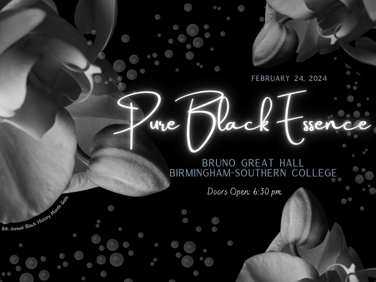 Pure Black Essence: 8th Annual Black History Month Gala, Birmingham ...