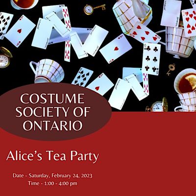 Alices Tea Party, Campbell House Museum, Toronto, February 24 2024 ...