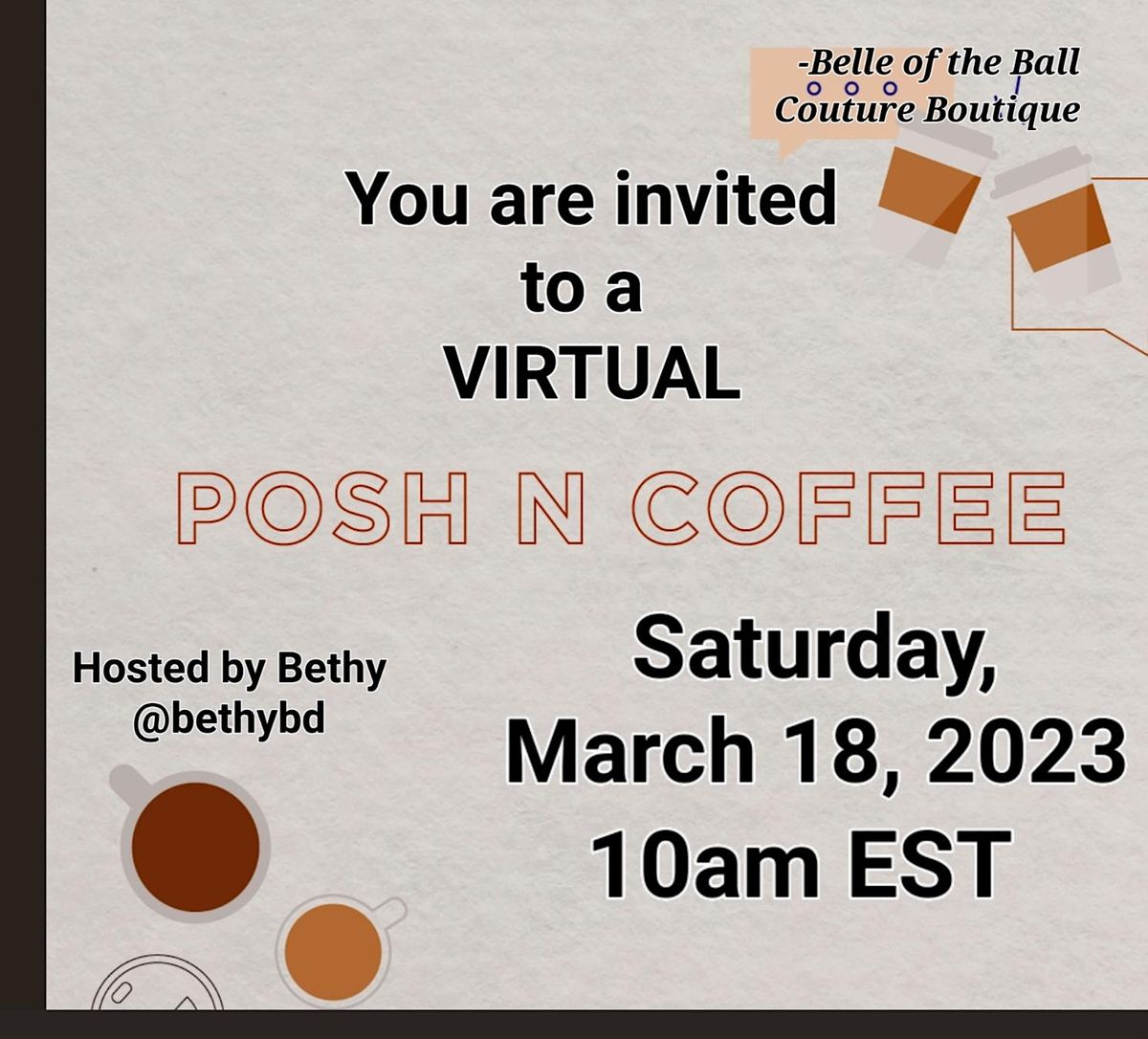 Poshncoffee: Posh Shows Edition Lets get you access to go LIVE!, March ...