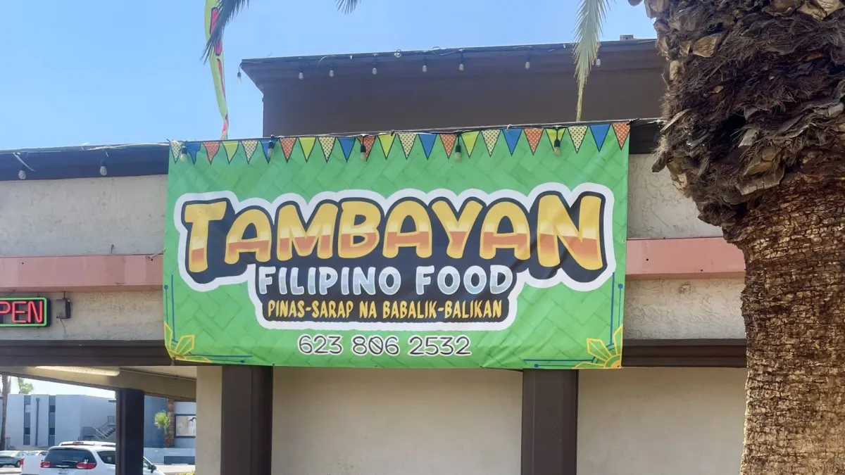 Lunch at Tambayan Filipino Food, Tambayan Filipino Food, Phoenix, 18 ...