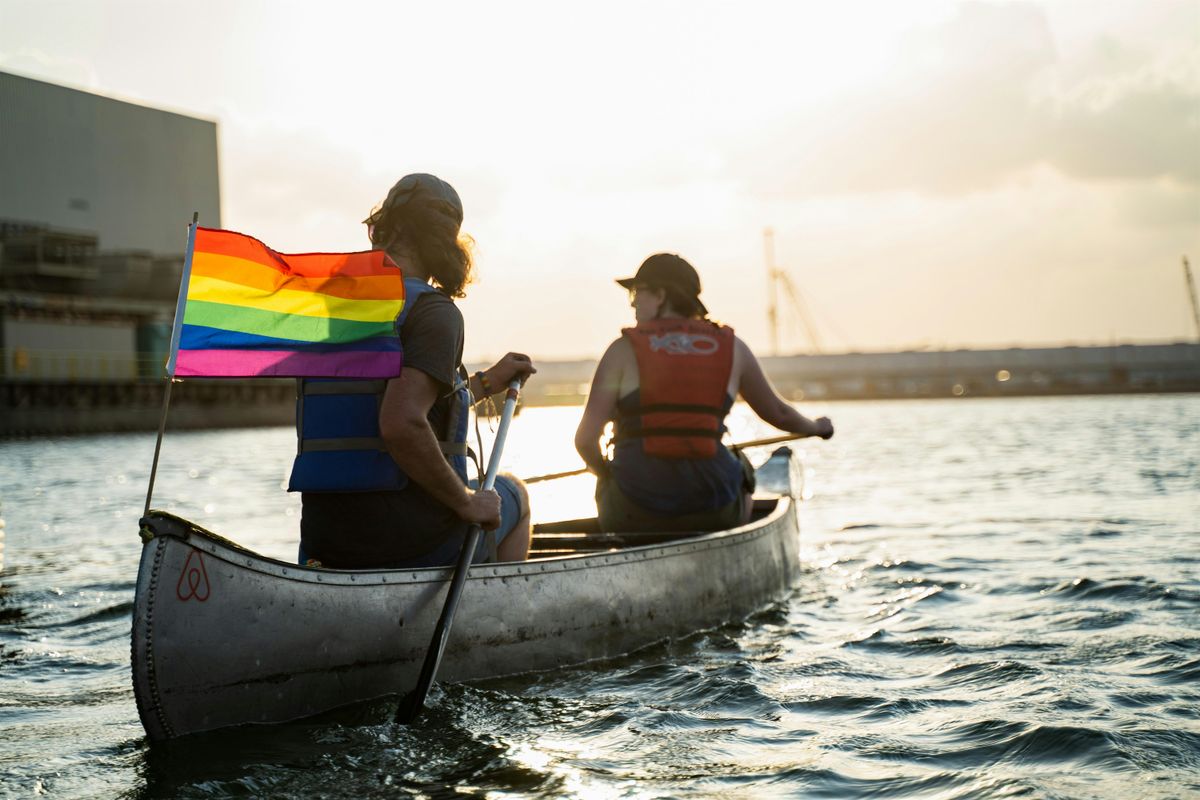 Pride Paddle with the Gowanus Dredgers, Gowanus Dredgers Bunker ...