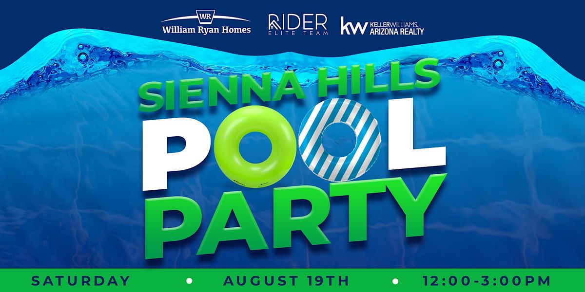 Sienna Hills Pool Party, Sienna Hills Swim Park, Buckeye, 19 August ...