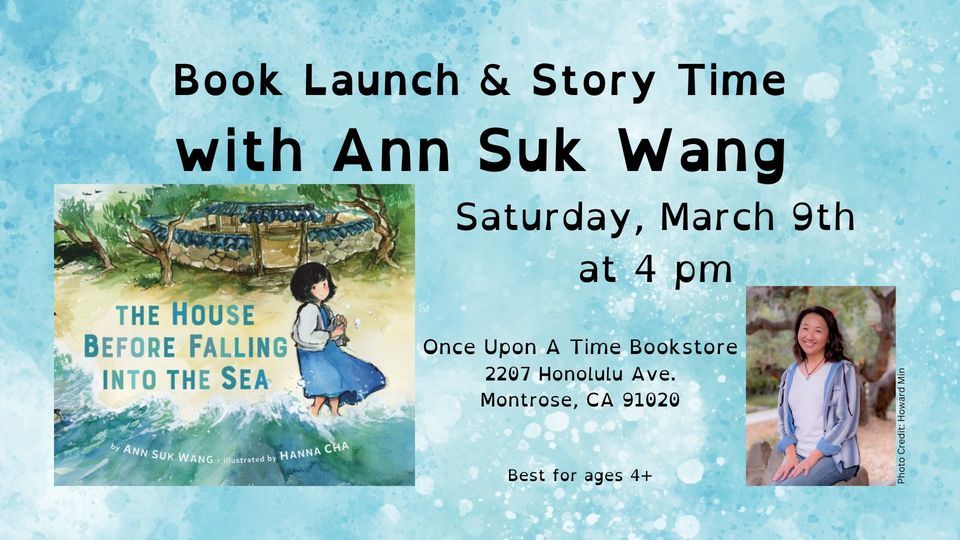 Book Launch and Story Time for The House Before Falling Into the Sea by ...