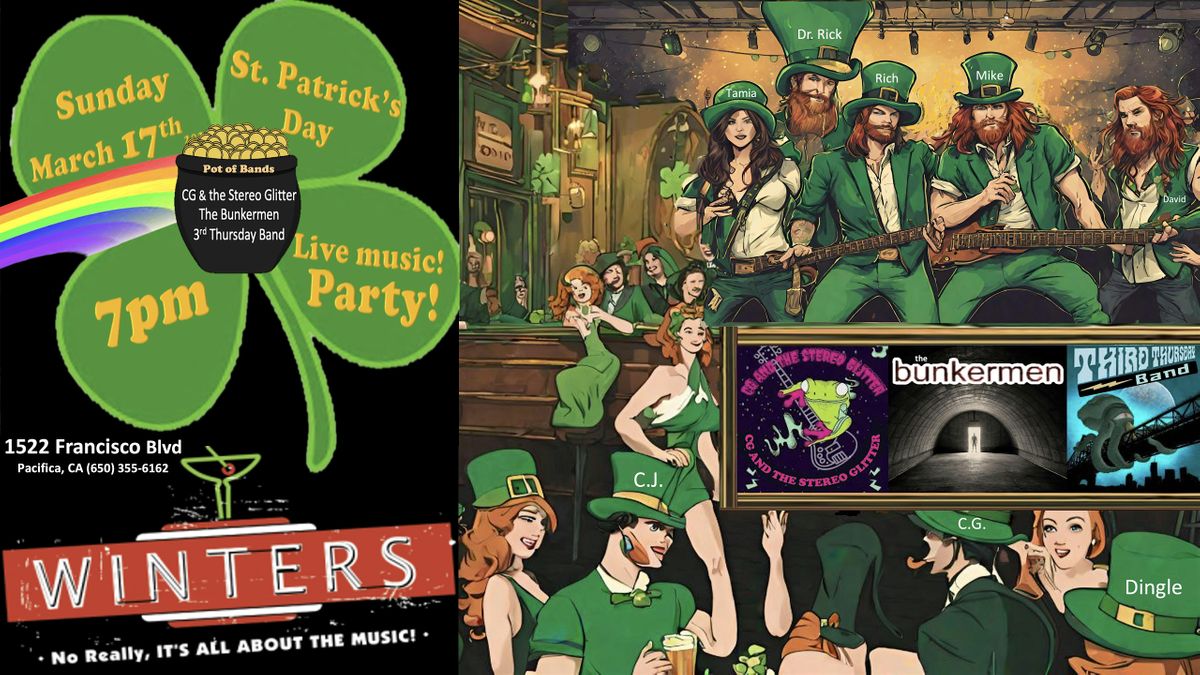 Best St. Patricks Day Party in SF Bay Area!, Winters Tavern, Pacifica ...