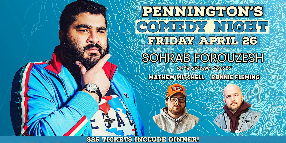 Comedy Night featuring Sohrab Forouzesh, Mathew Mitchell, & Ronnie ...