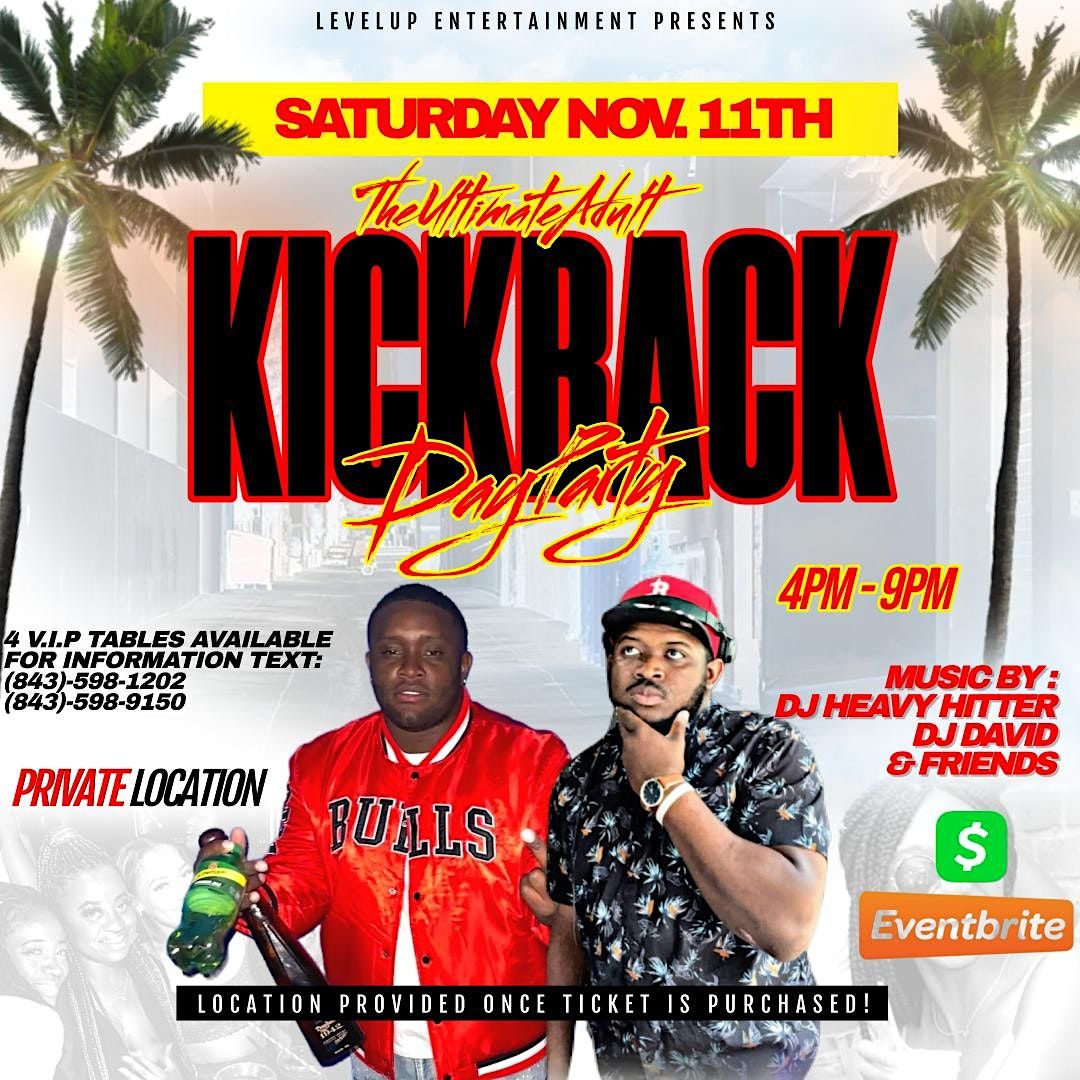 THE ADULT KICKBACK DAY PARTY, Lake City, 11 November 2023 | AllEvents