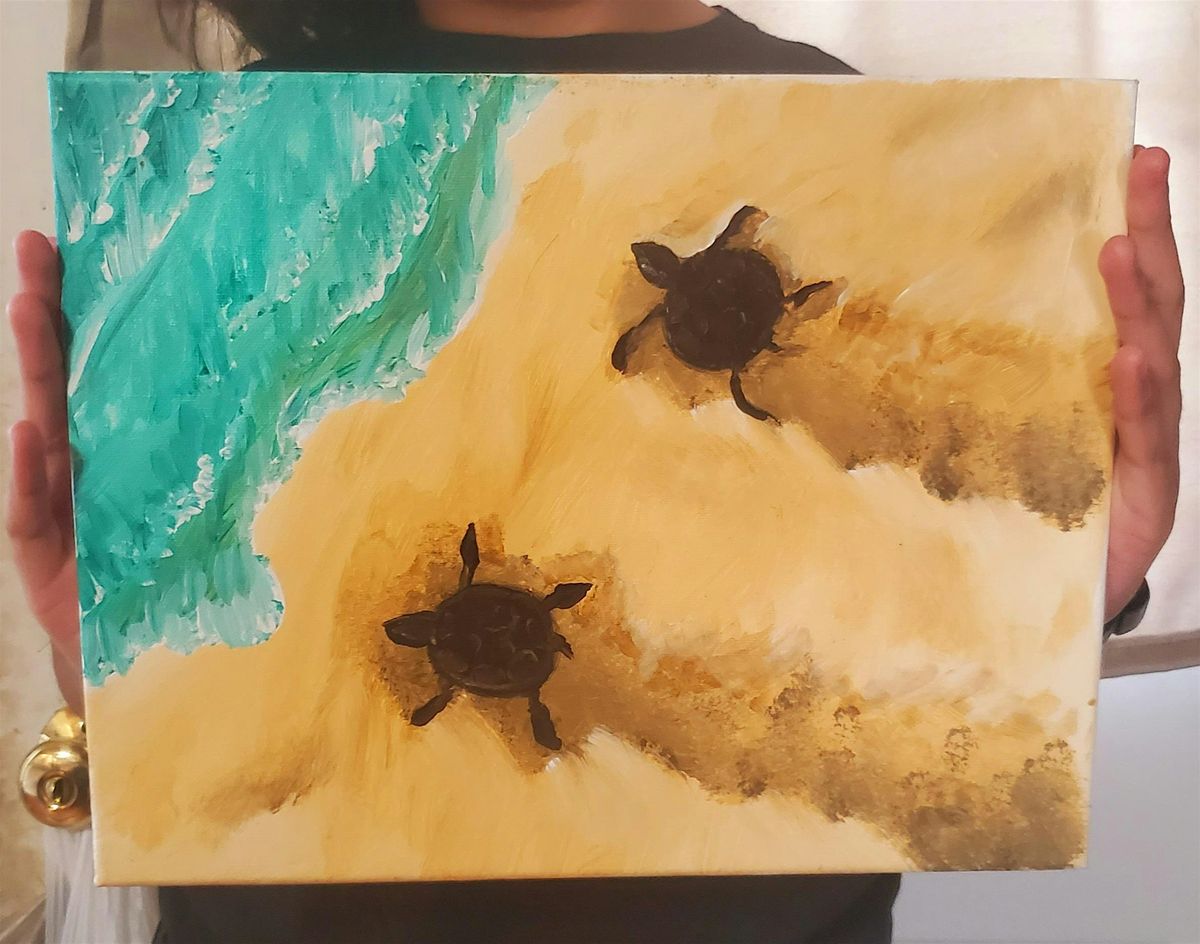 Summer Sea Turtles Paint Night, Our Daily Bread Bakery & Bistro, Vinton ...
