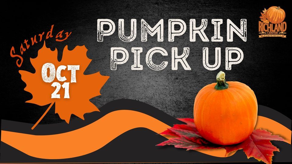 Pumpkinfest Pumpkin Pick Up, Richland Center Fire Department, 21 ...