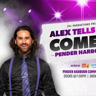 ECL Productions Presents Alex Mackenzie Live! in Pender Harbour, Pender ...