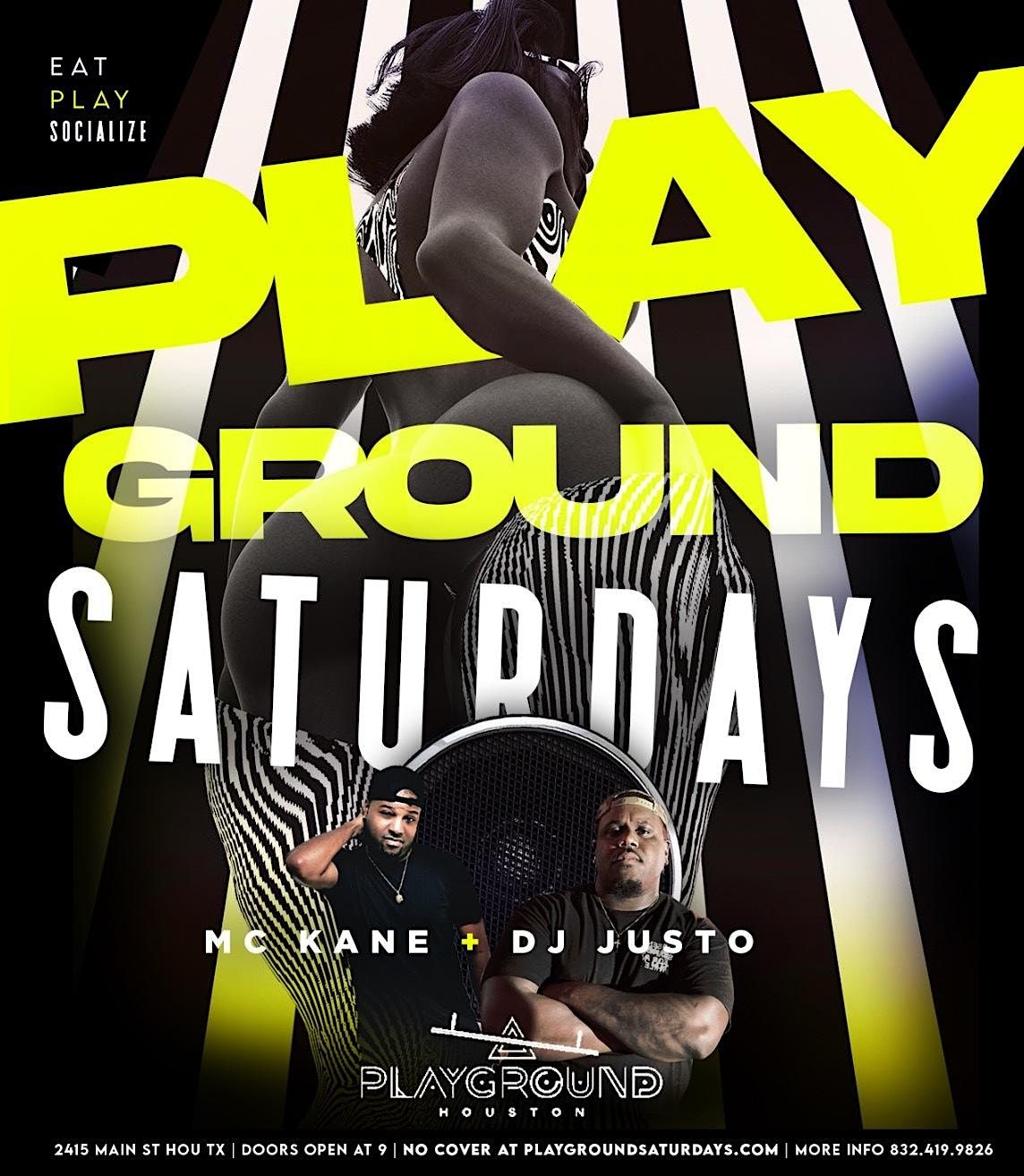 PLAYGROUND SATURDAYS, Playground, Houston, June 10 to December 31 ...