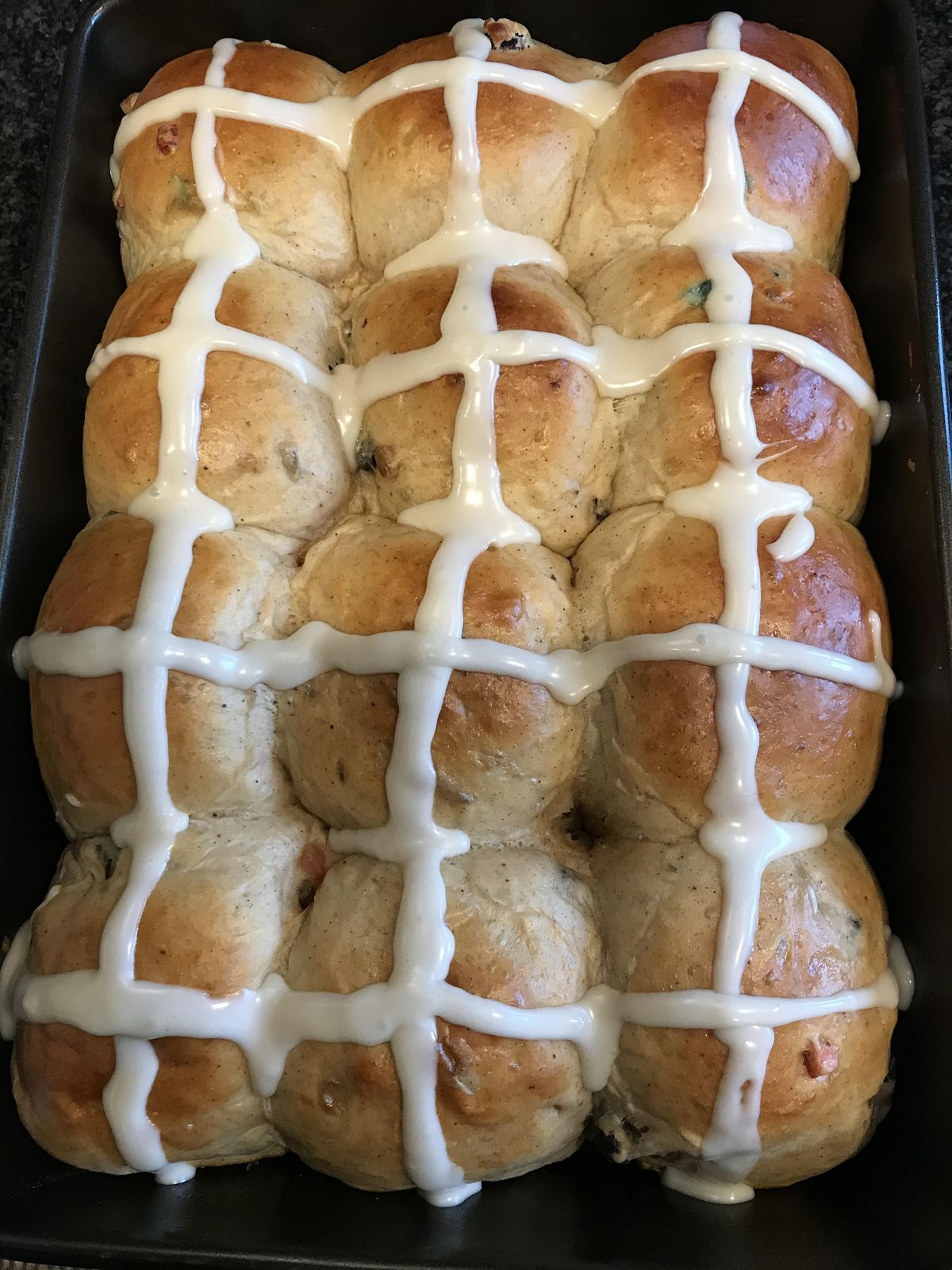 Internet Baking Series - Day 1 for Hot Cross Buns with Bill the Baker ...