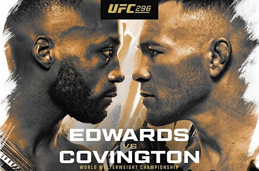 UFC 296 Edwards vs Covington, Hangar 11 Burgers & Brews, Queens, 16 ...