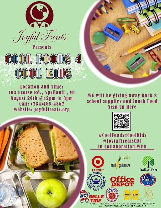 WAIT LIST - Cool Foods 4 cool Kids, 103 Ecorse Road, Ypsilanti, 29 ...