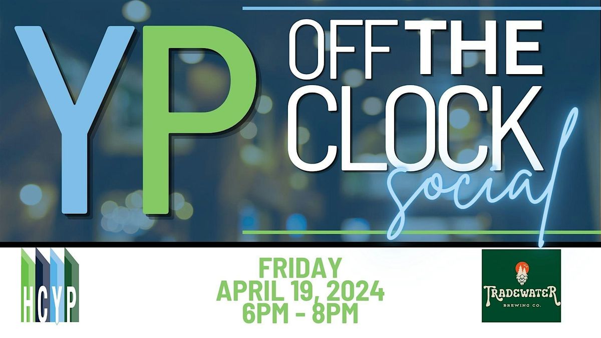 HCYP Off The Clock Social Networking at Tradewater Brewing, Tradewater ...