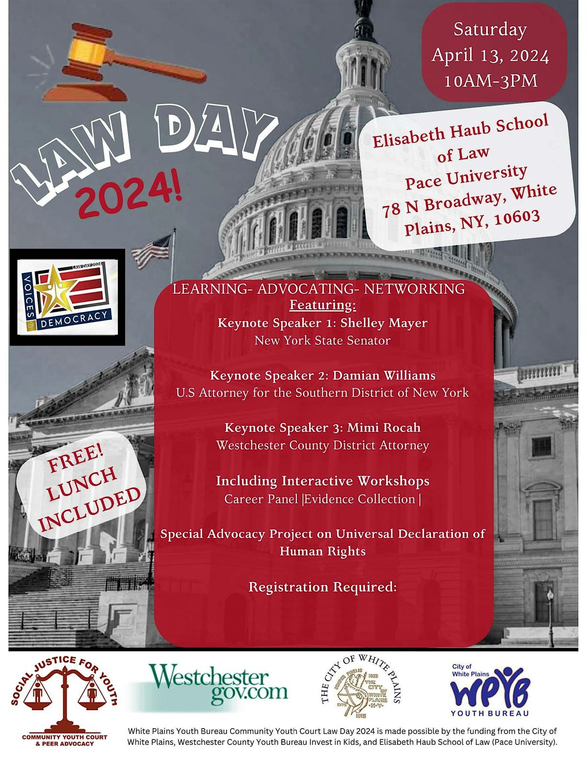 Law Day 2024, Elisabeth Haub School of Law at Pace University, White ...