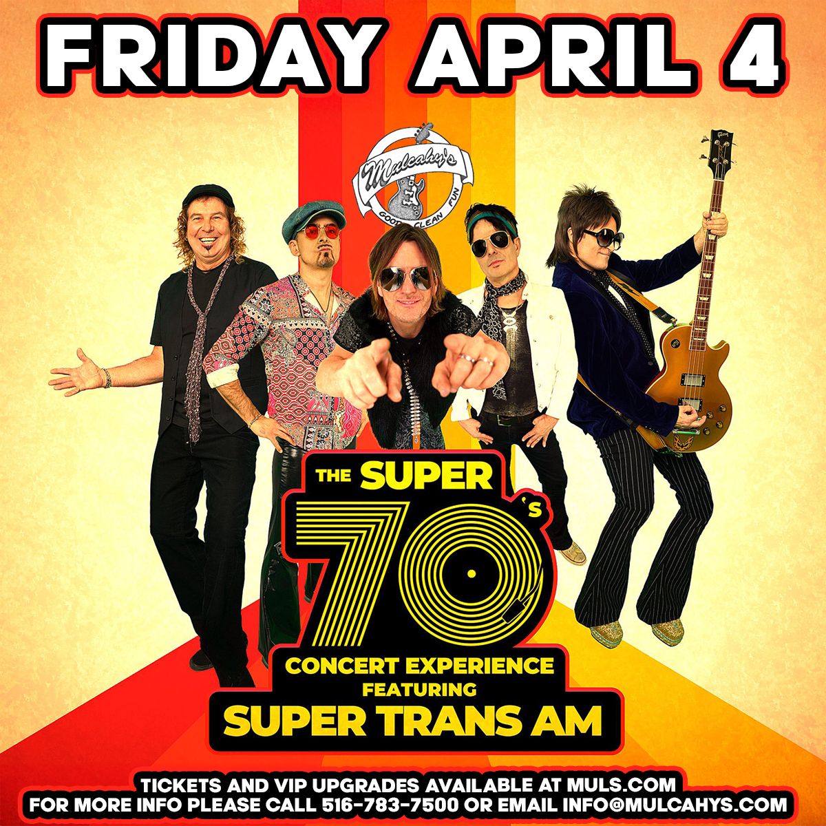 The Super 70s Rock Show - Super Trans Am at Ovation Hall at Ocean ...