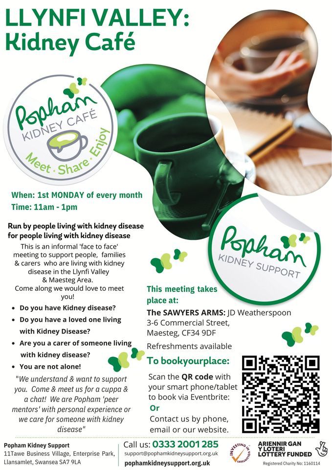Llynfi Valley & Maesteg Kidney Cafe, The Sawyers Arms Wetherspoons ...