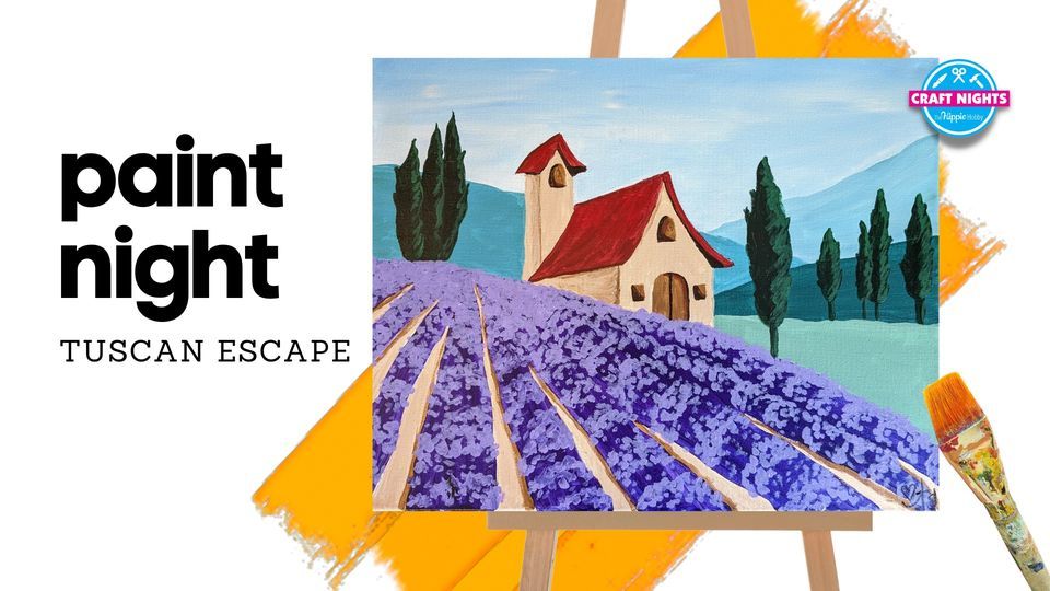 PAINT NIGHT - Tuscan Escape ???, Craft Nights, Phoenix, July 22 2023 ...