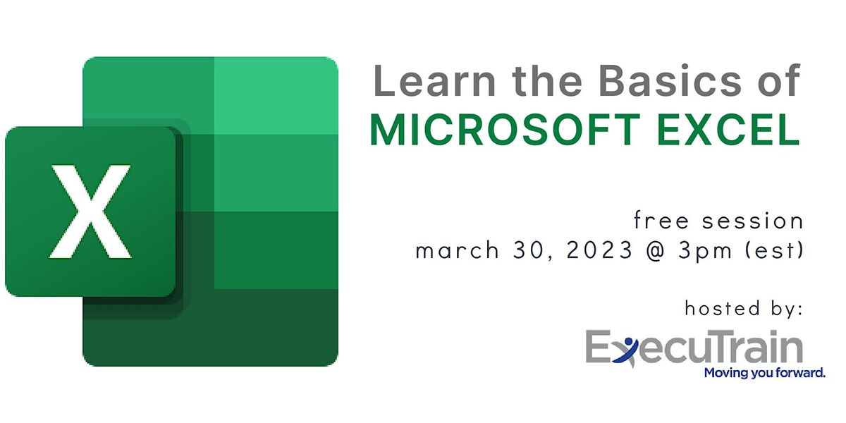 Learn the Basics of Microsoft Excel, June 8 2023 | Online Event ...