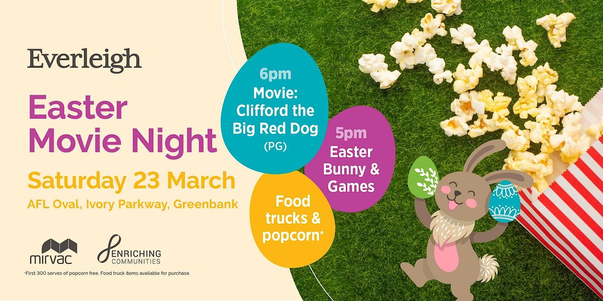 Everleigh Easter Movie Night, Ivory Parkway, Greenbank, 23 March 2024 ...