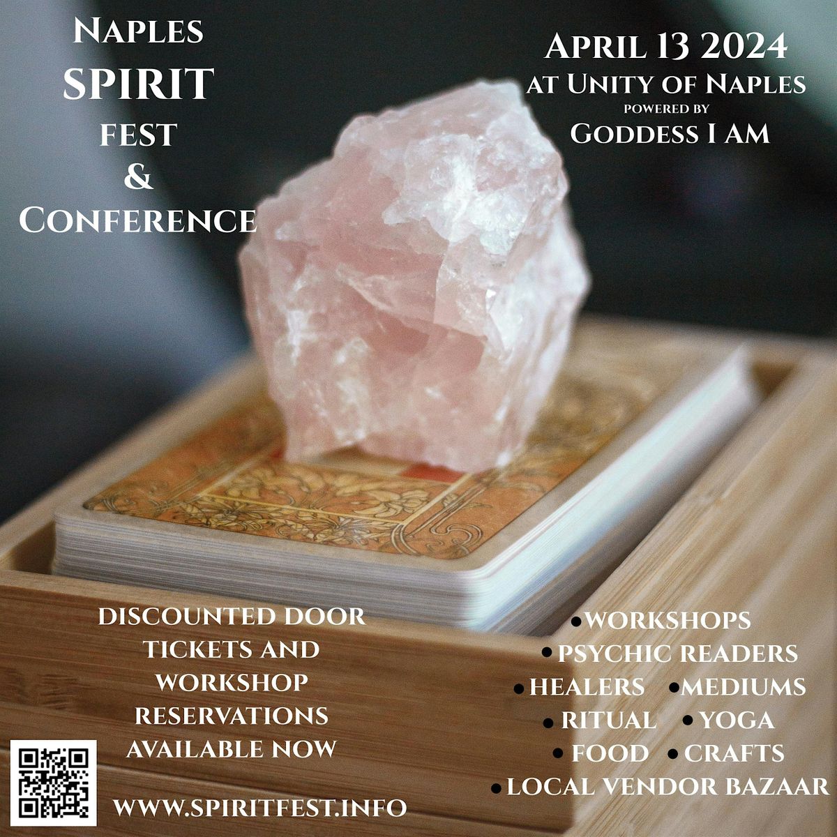 Naples Spirit Fest, Unity of Naples, 13 April 2024 | AllEvents