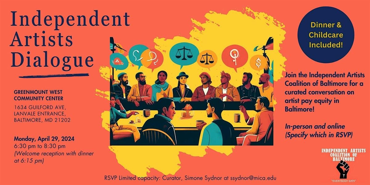 Independent Artists Dialogue, Greenmount West Community Center ...