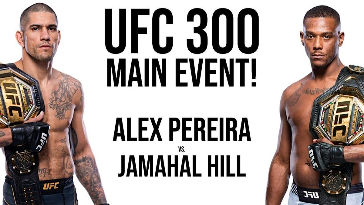UFC 300 - Pereira vs Hill, T-Mobile Arena, Las Vegas, 13 April 2024 ...