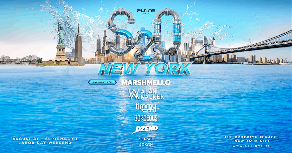 S2O NEW YORK (SATURDAY), Brooklyn Mirage, 31 August 2024 | AllEvents.in