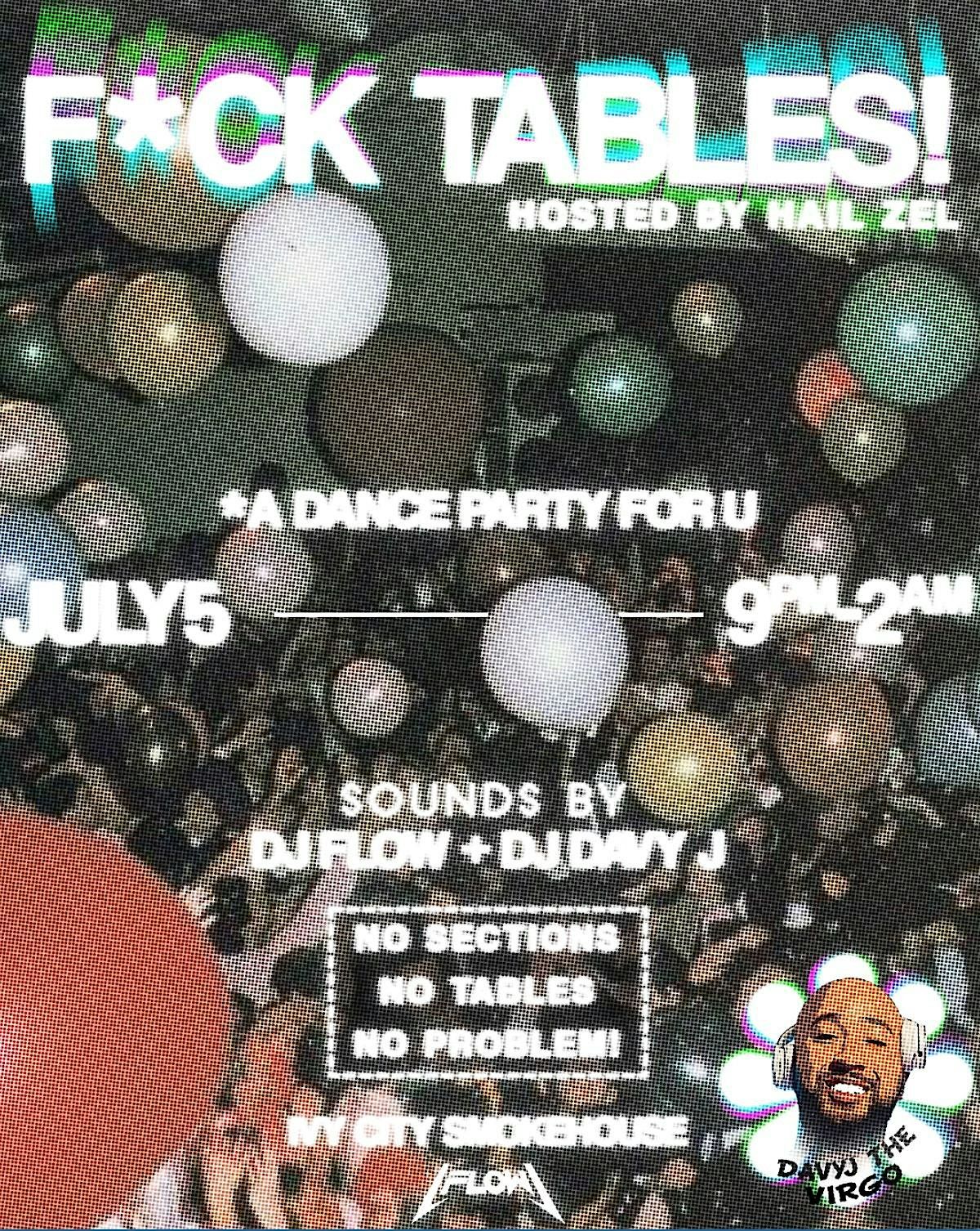 F*CK Tables Dance Party-4th of July Edition, Ivy City Smokehouse ...