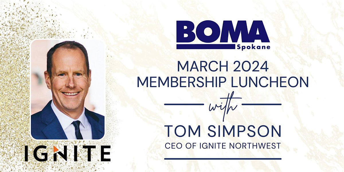 BOMA Spokane March Luncheon, DoubleTree by Hilton Hotel Spokane City ...