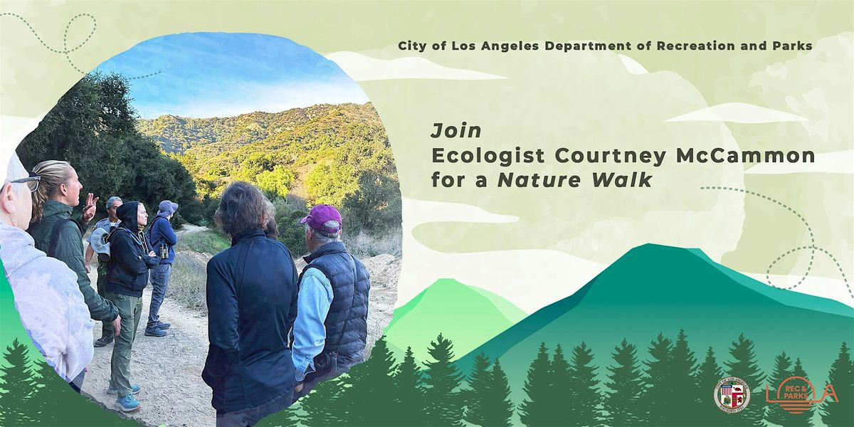 Nature walk with Ecologist Courtney McCammon, 4730 Crystal Springs Dr ...