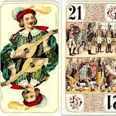 French card game in Davis Square, red line, Mr. Crêpe, Somerville ...