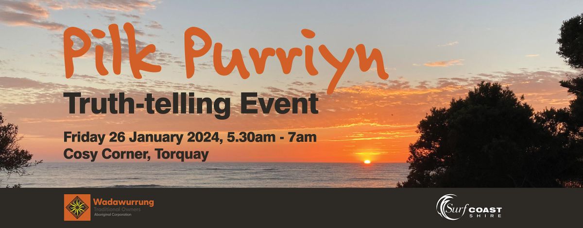 Pilk Purriyn, Cosy Corner Beach, Torquay, 26 January 2024 | AllEvents