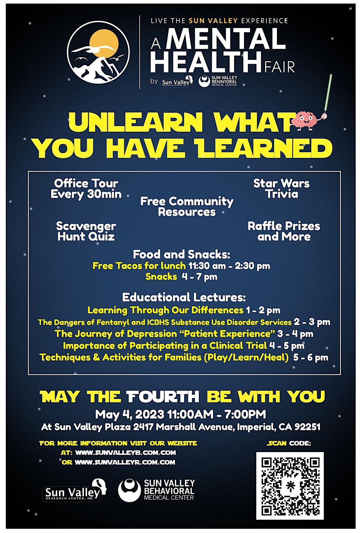 Mental Health Fair - Live The Sun Valley Experience, 2417 Marshall Ave ...