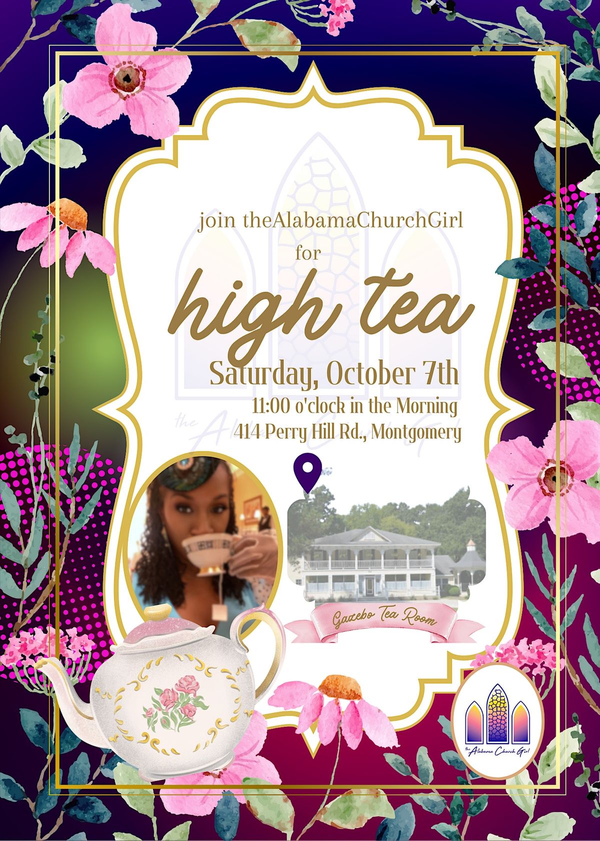 Taboo Topics Tea Party, Gazebo Tea Room, Montgomery, 7 October 2023 ...